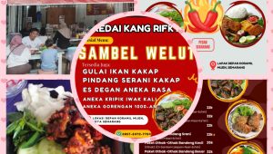 Lezatnya Sambel Welut Goreng di Kedai Kang Rifky: Pengalaman Kuliner ...